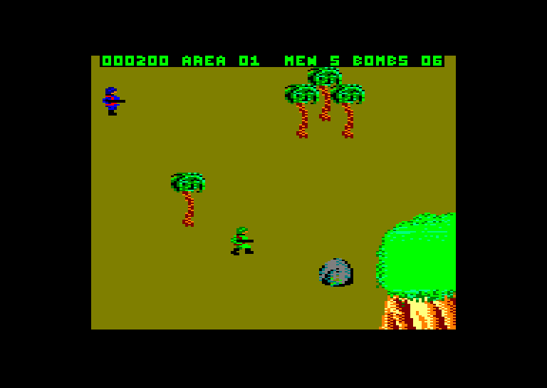 Commando (1985)(Elite Systems) - ROMs Amstrad CPC - Amstrad CPC - Games ...